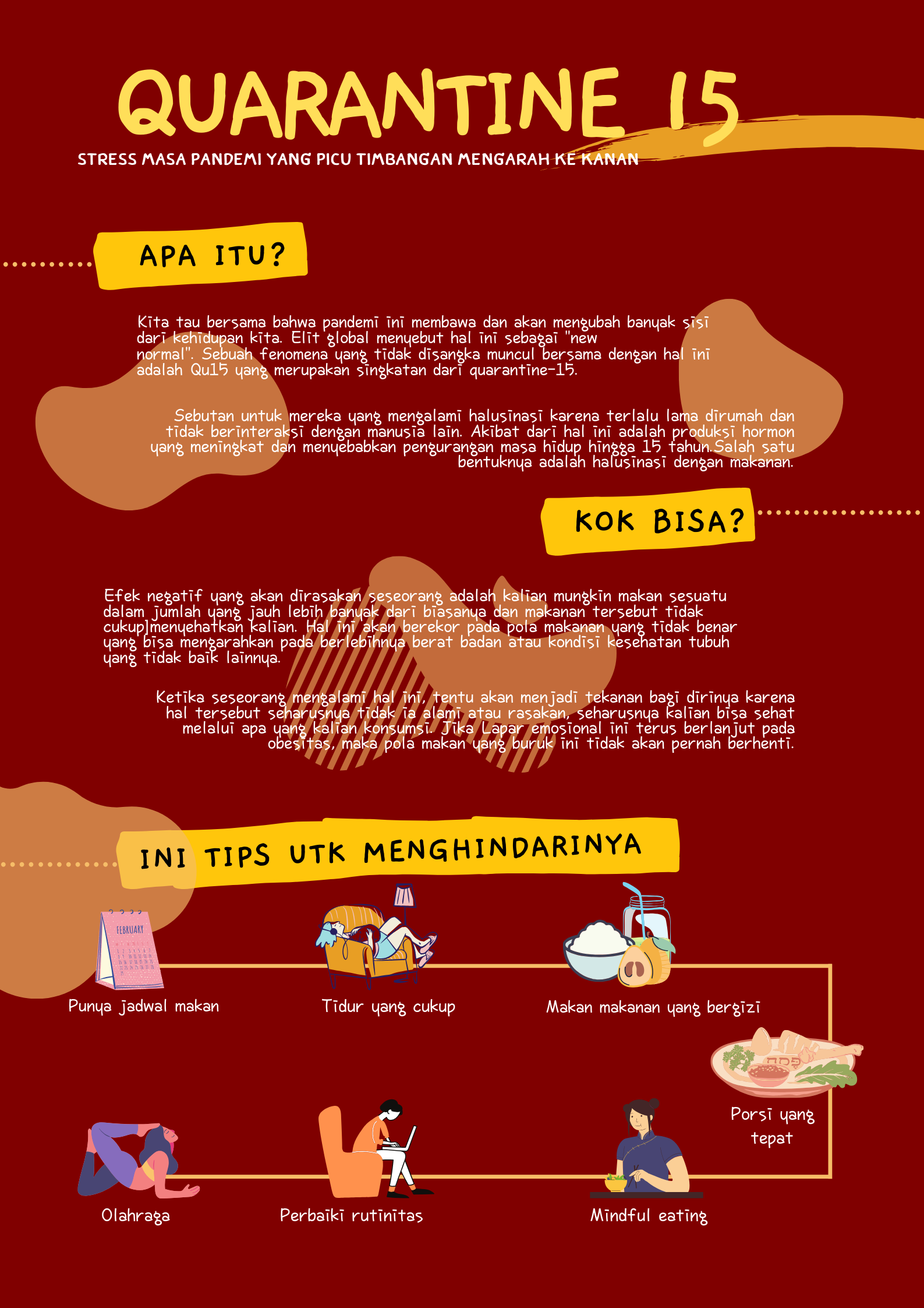 Quarantine 15 : Stres Masa Pandemi Yang Memicu Timbangan Mengarah ke ...